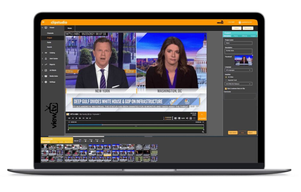 View TV ClipStudio - Live Video Clipping for social media